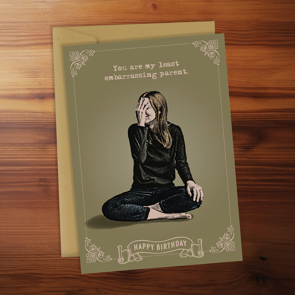 Happy Birthday Card - You are my least embarrassing parent – Blackwell ...